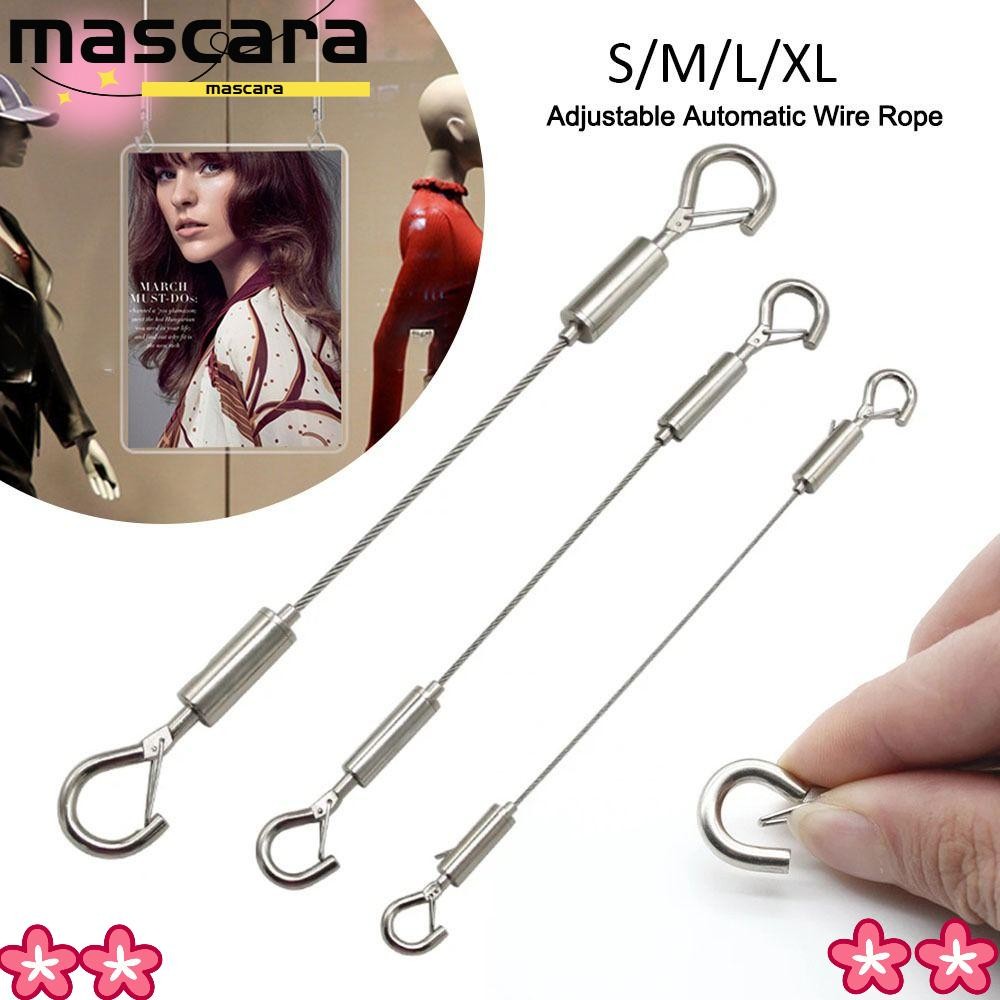 JONY1 Adjustable Automatic Wire Rope, Anti Fall Durable Stainless Steel ...