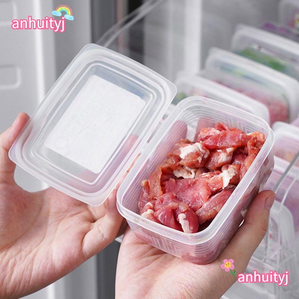 LANJ Fresh Preservation Box, Microwaveable No Cross Flavor Refrigerator ...