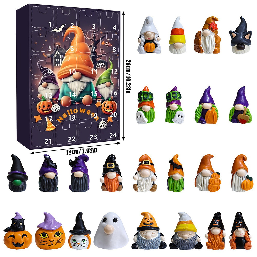 Gnome Toys Advent Calendar Dwarf Dolls Calendar Gift Box Novelty ...
