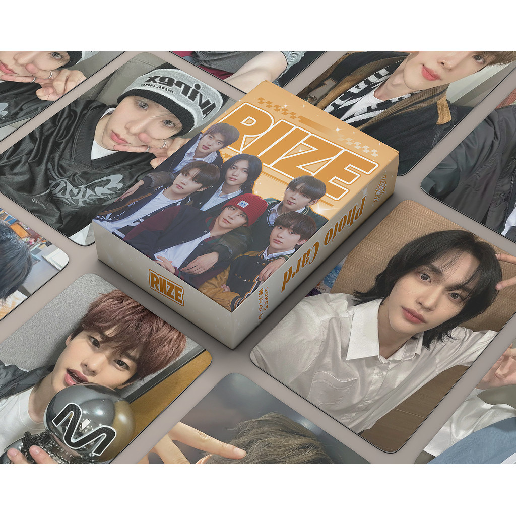50-55pcs/box RIIZE Lomo Cards Hologram Laser Photocards SHOTARO EUNSEOK ...