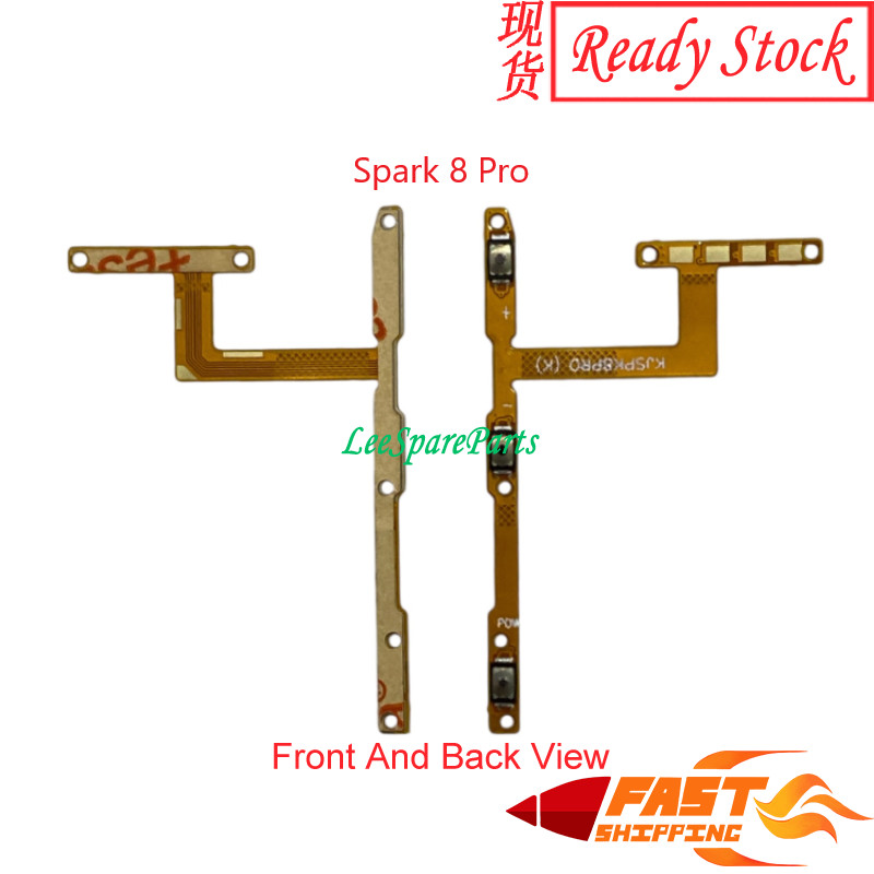 Tecno Spark 8 Pro / Spark 8P / Spark 8c Power On Off Volume Switch ...