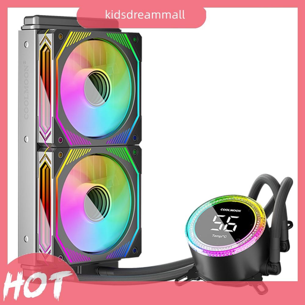 [KidsDreamMall.my] Liquid CPU Cooler 120mm ARGB & PWM Fans Water ...