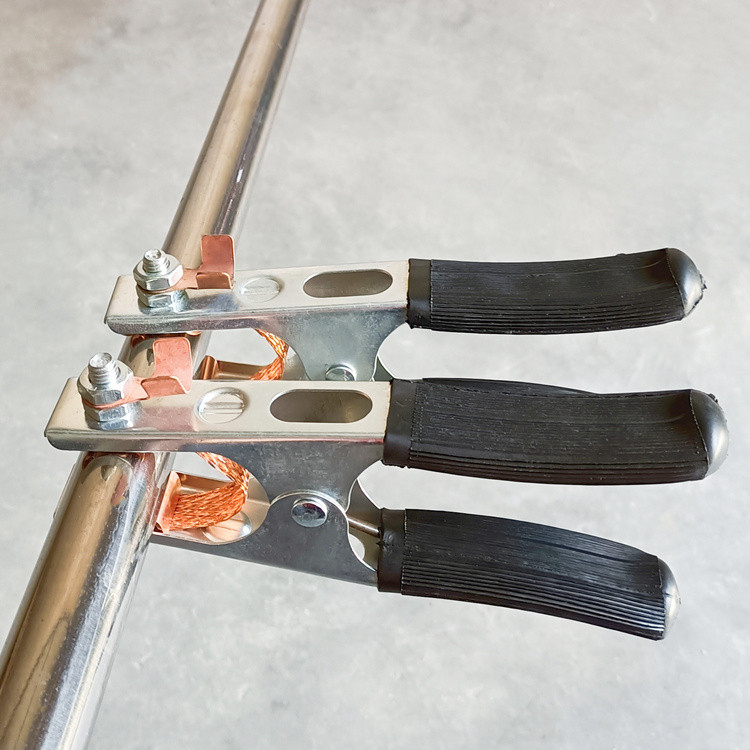 Black Ground Wire Clip Gas Protection Welding Argon Arc Welding Welding ...