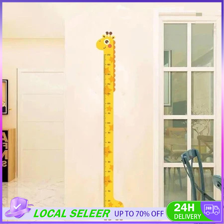 Height measurement wall Wall Decals Height Sticker Kids Room Decor Wall ...