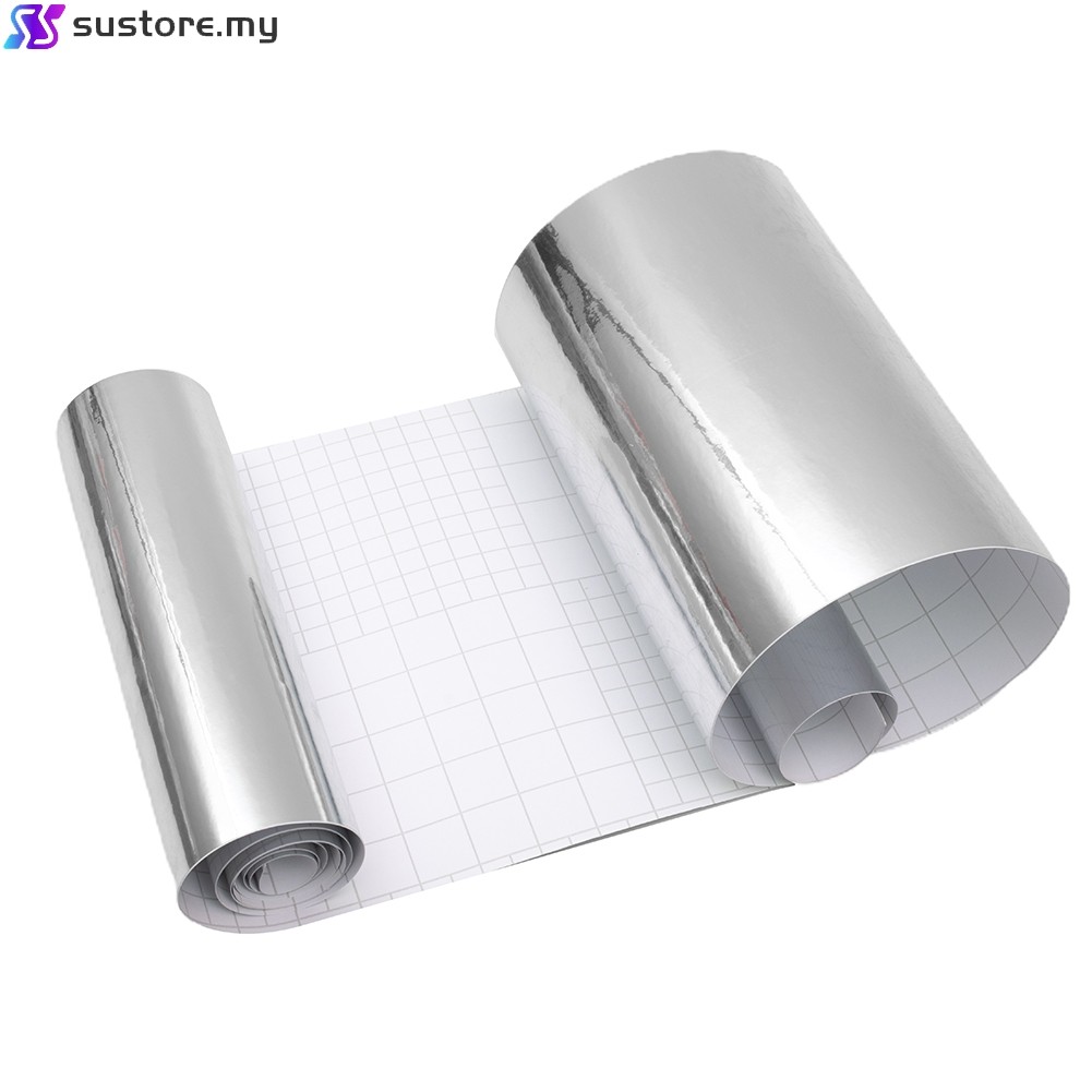 [Super]Chrome Mirror Vinyl Wrap Car Sticker Decal UV Protected Self ...