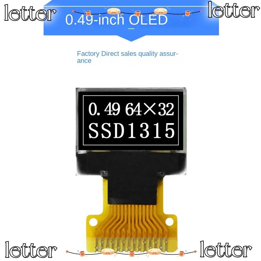 LETTER OLED Screen Display, 14PIN 0.49 inch OLED Screen Board, usable ...