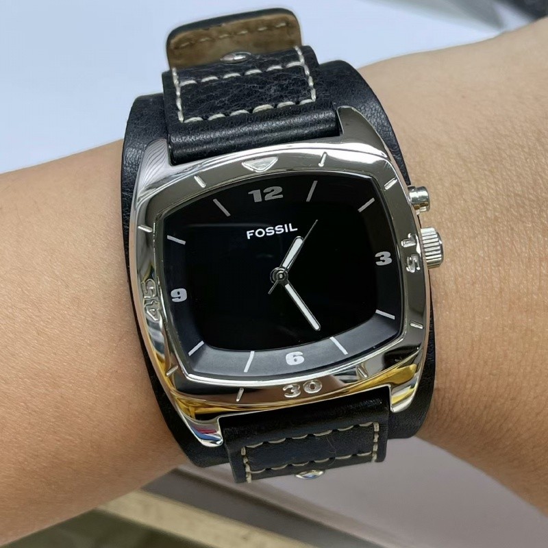 Fossil Nostalgic Color-changing Watch Genuine Leather Strap Fossil ...