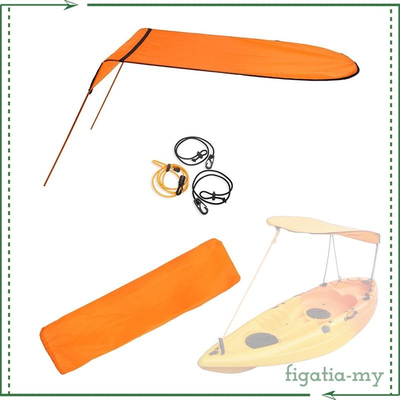 [FigatiaMY] Rainproof Boat Awning Canopy for Picnic Canoe Inflatable ...