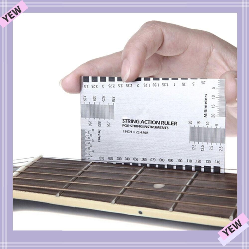 YYE String Gauge Ruler Pip Stainless Steel Maintenance Tool Height ...