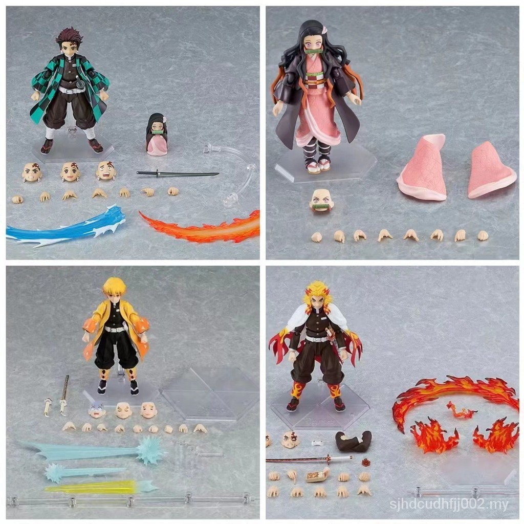 Figma Kimetsu No Yaiba Hand-Made Brickearth 508 Devil Nezuko 498 ...