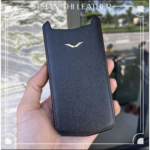Vertu Aster P Epsom Leather Phone Case with Retractable Box | Shopee ...