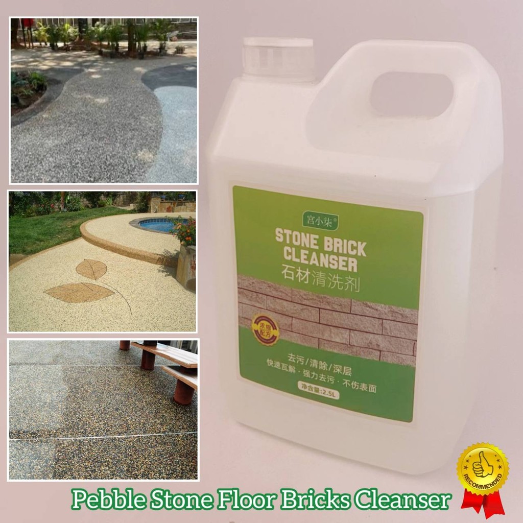 2.5Litre Stone Brick Pebble Stone Floor Bricks Cleanser For Household ...