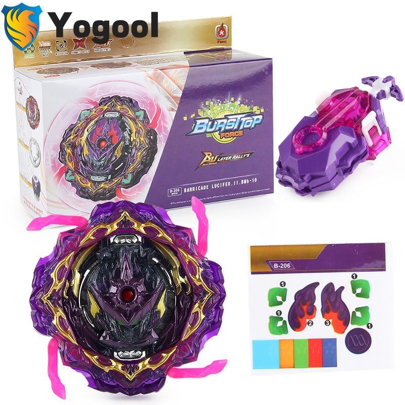 Flame brand Beyblade Burst Set Booster B-206 Barricade Lucifer with ...