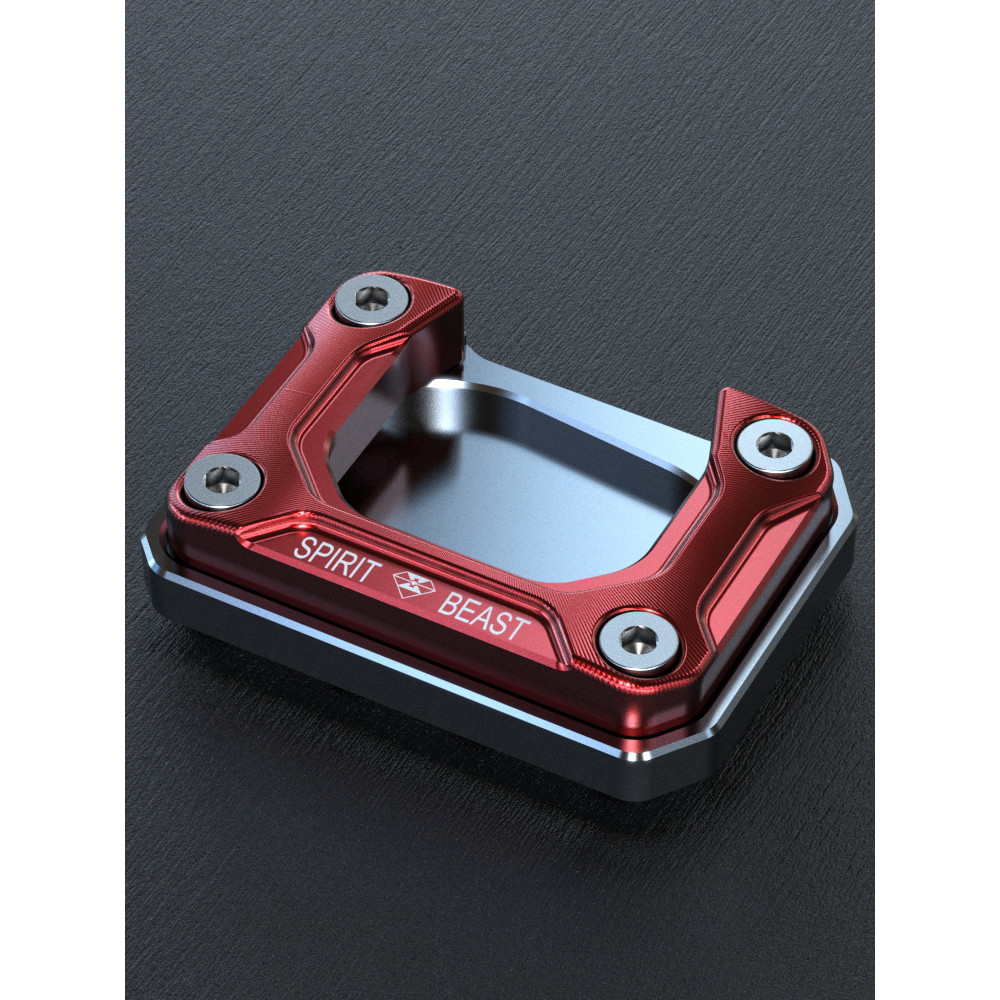 Bahagian Pengubahsuaian Pendakap Pendirian Spirit Beast Serasi untuk Pad Sokongan Sisi Haojue ...