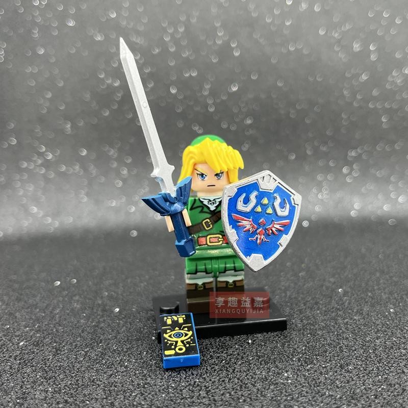 Game The Legend of Zelda Breath of the Wild Link Compatible with Lego ...