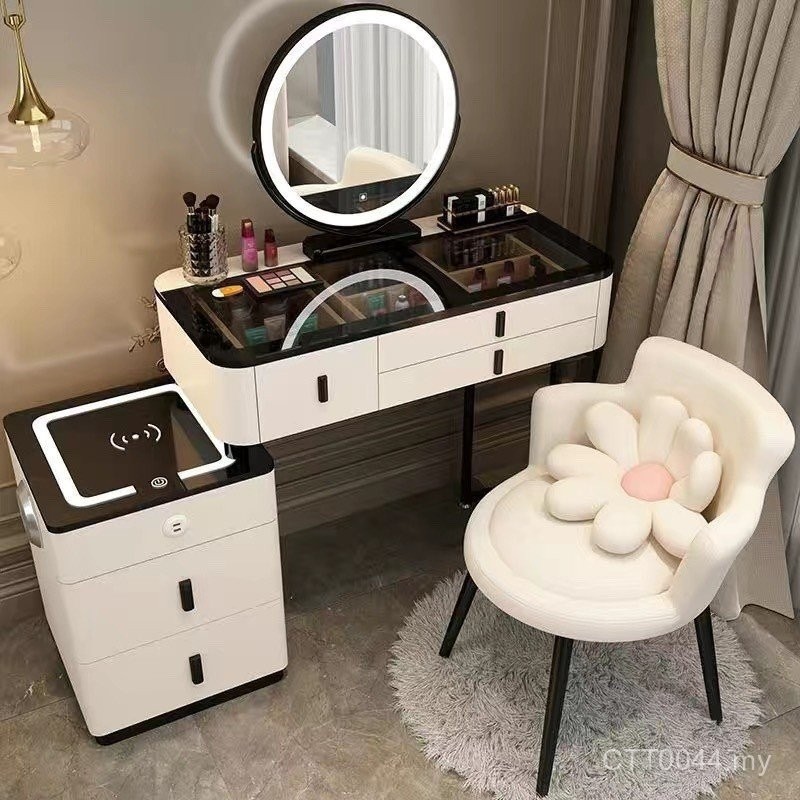 Smart Integrated Cabinet Dressing Table Charging Modern Simple Wireless ...