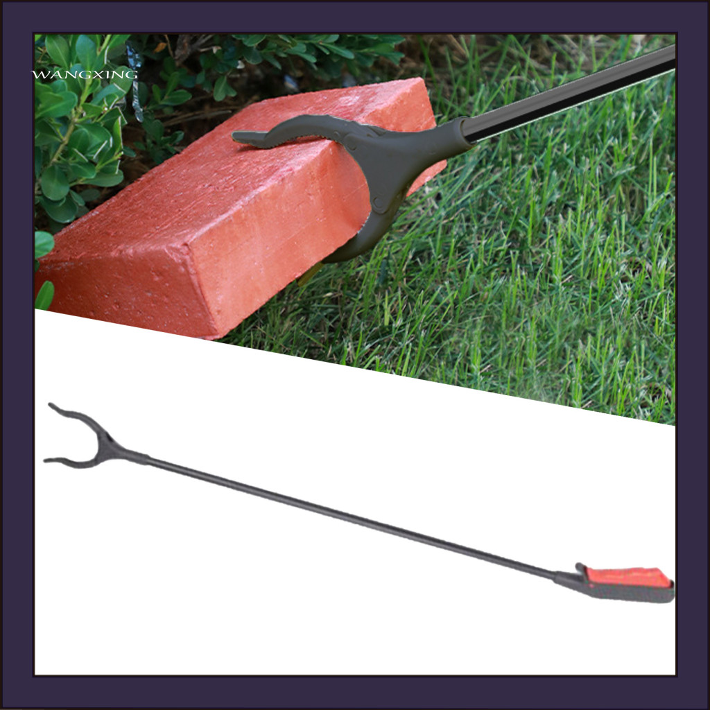 [WX] Grabber Tool Long-Handle Picker Garbage Tong Picking Clamp Long ...