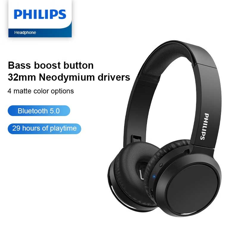 Philips Over-Ear Bluetooth Headphones TAH4205 | Shopee Malaysia