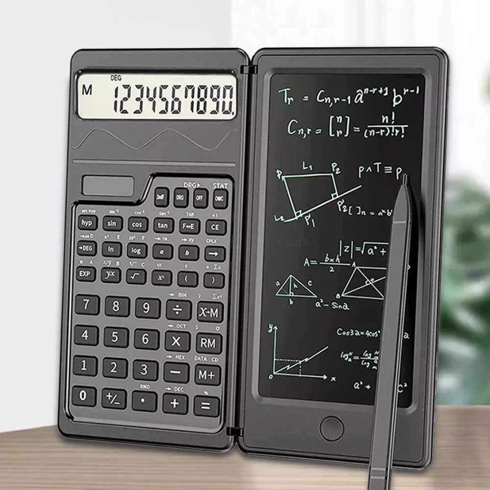 Scientific Calculator with 6 Inch Erasable LCD Writing Tablet ...