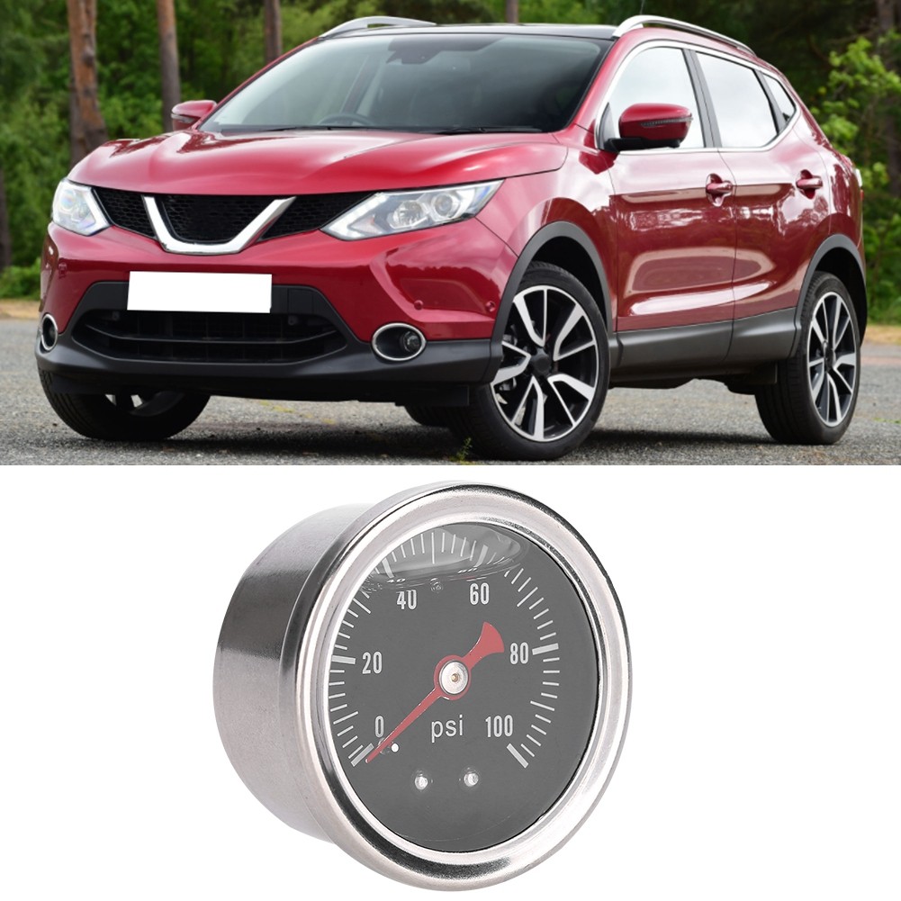 High Performance Fuel Pressure Gauge Long Service Life Pressure Liquid ...
