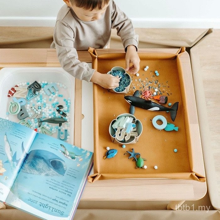 Cross-border Montessori Caramel Color Sensory Basin Early Childhood ...