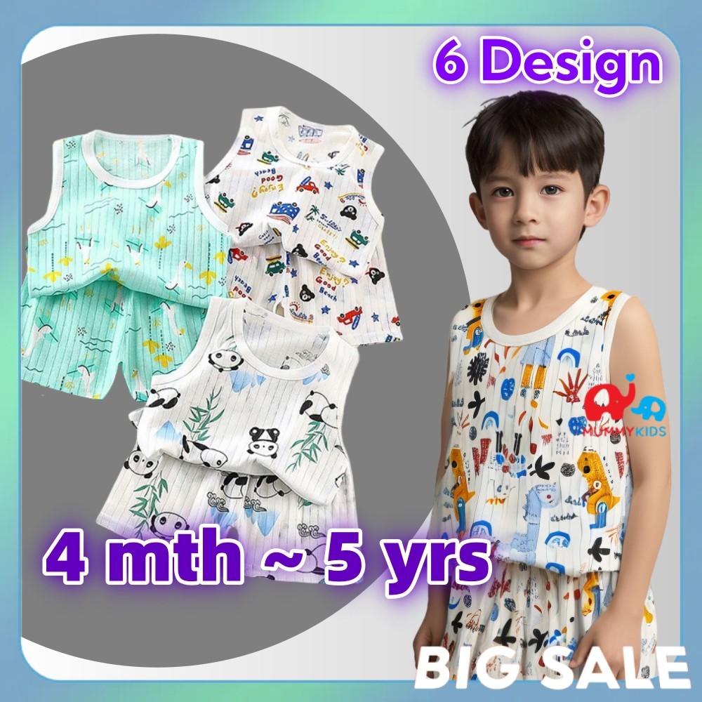 Two-Pieces Cute Fashion Baby Kids Boy Singlet and Pants Vest Suits Set ...