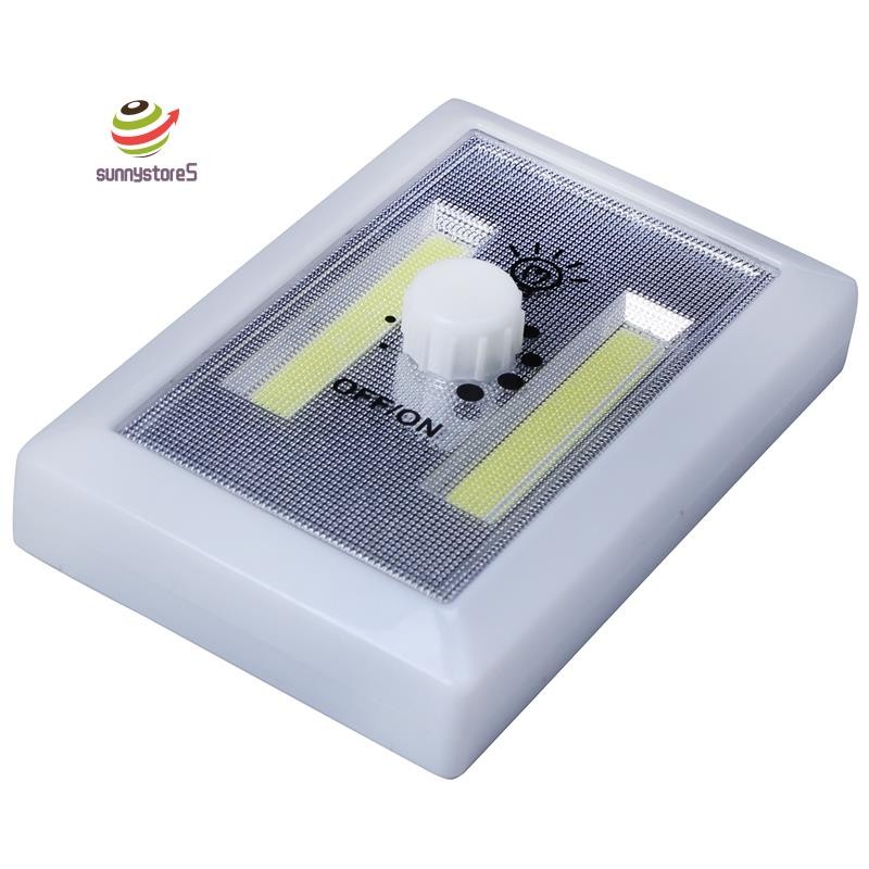 Ultra Bright COB LED Wall Night Light Magnetic Closet Lamp Battery ...