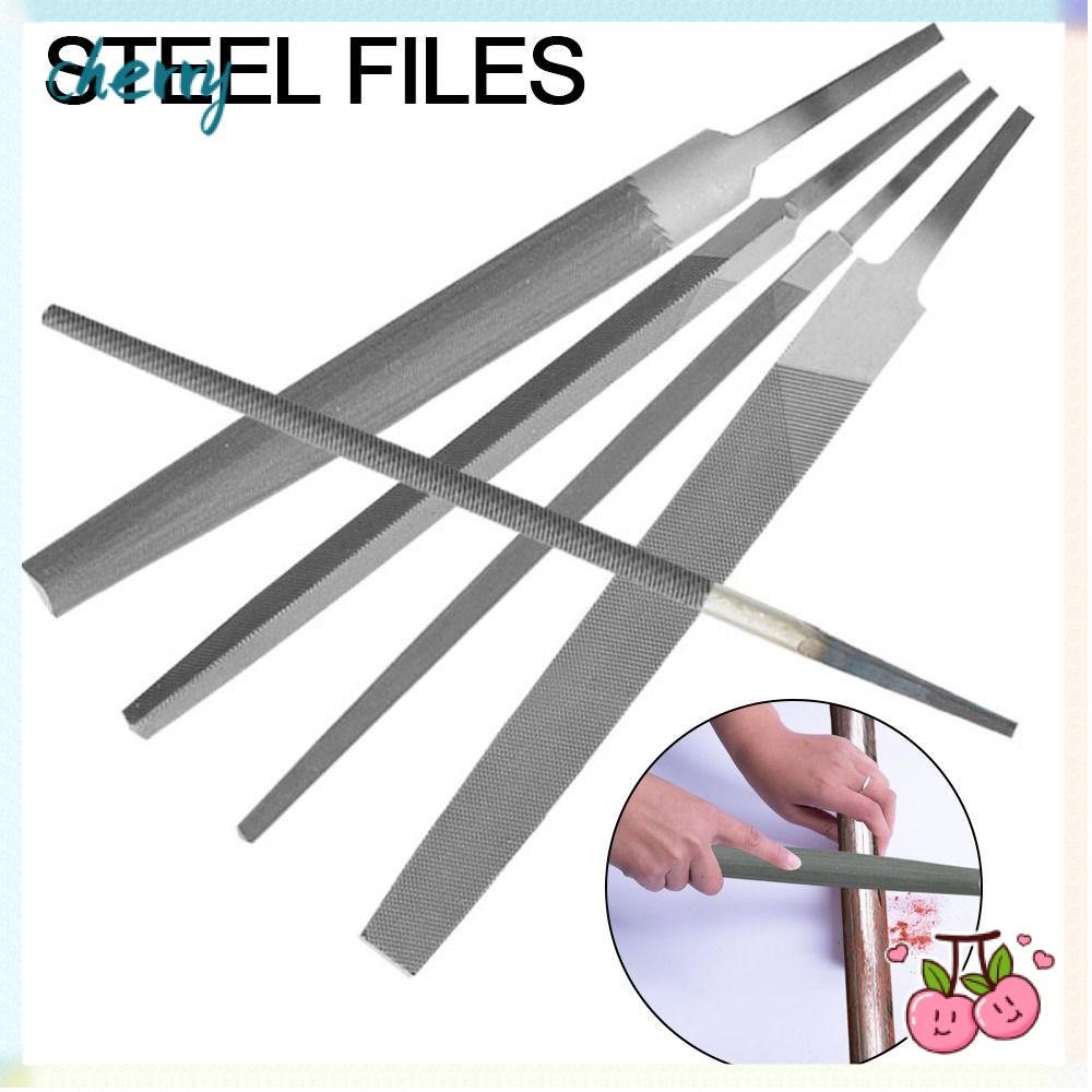 CHERRY Steel Files, Steel 6/8 Inch Saw File, High Hardness Flat ...