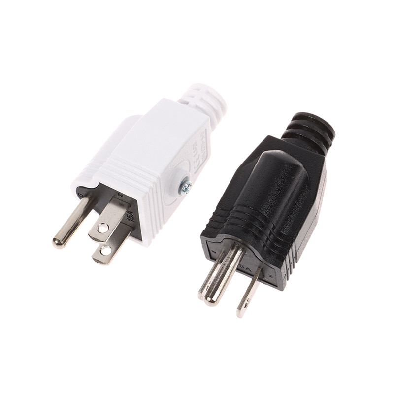 [NAY] American Detachable Plug American 3 Pin 15A AC Electrical Power ...