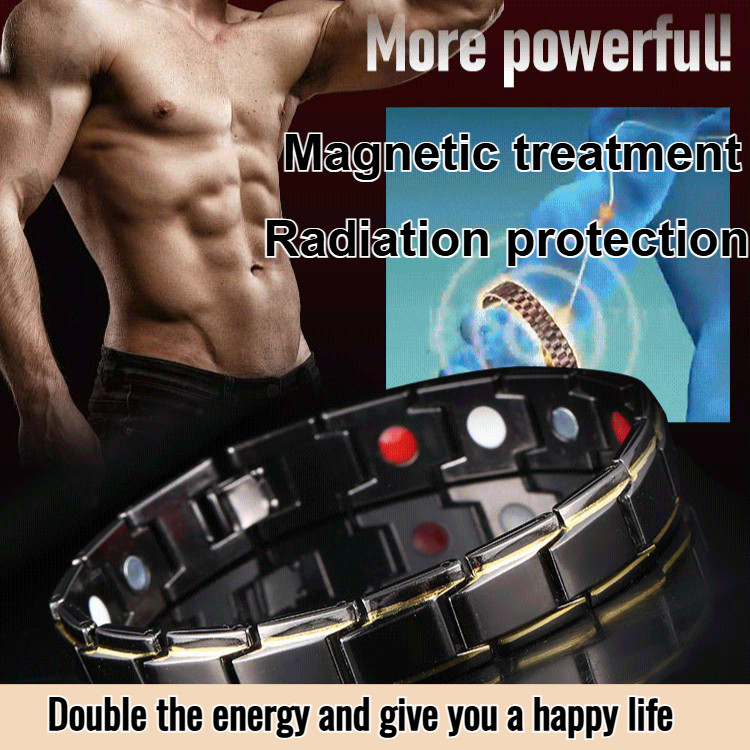 【Health Bracelet】Prostate Care Magnetic Therapy Bracelet Removable ...