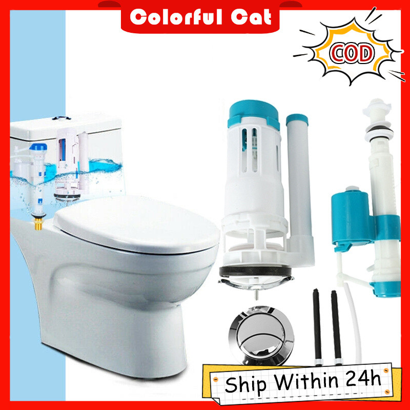 Toilet Water Tank Fittings Flush Valve Dual Flush Float Valve Universal ...