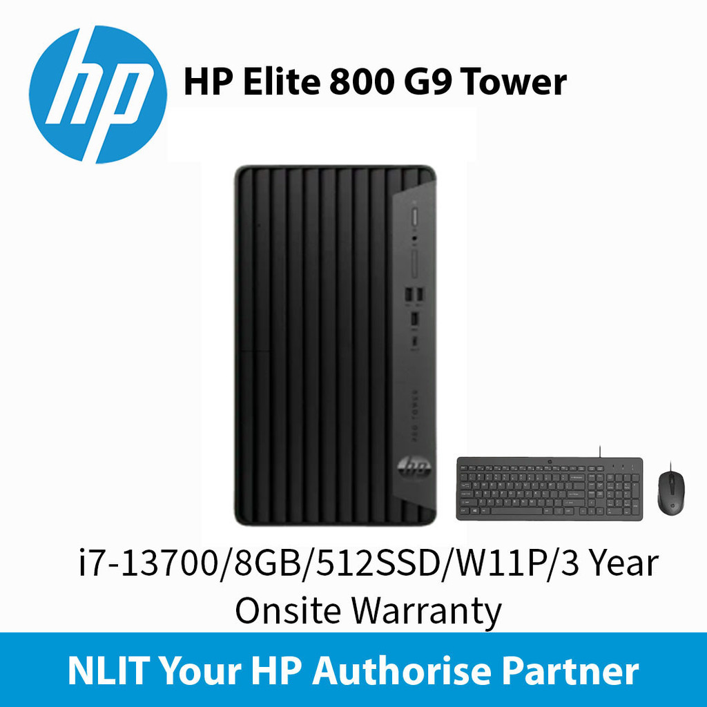 HP Elite Tower 800 G9 i7-13700/8GB/512GB SSD / Wifi 6 /W11P | Shopee ...