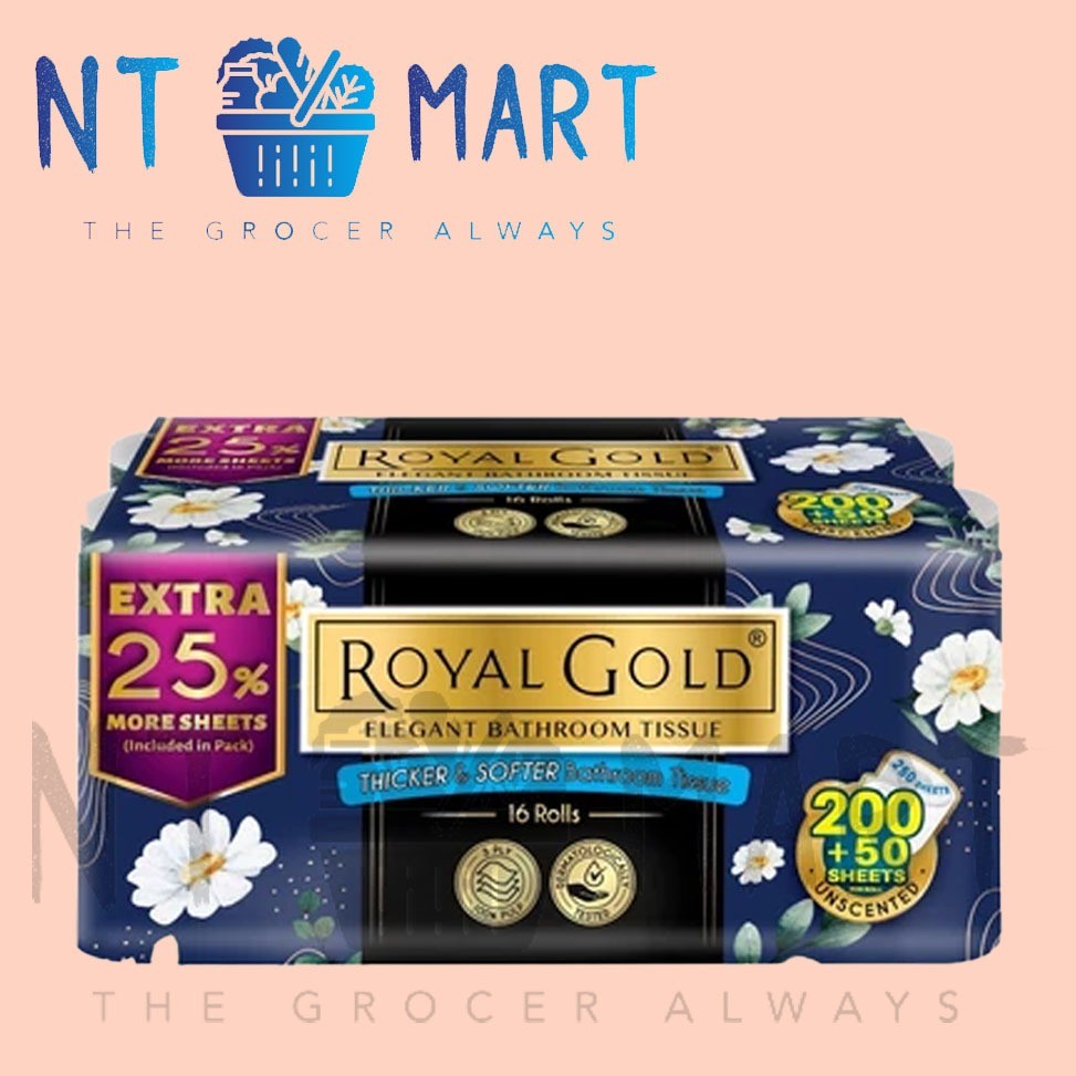 Royal Gold Elegant Toilet Roll (16 x 250's) | Shopee Malaysia