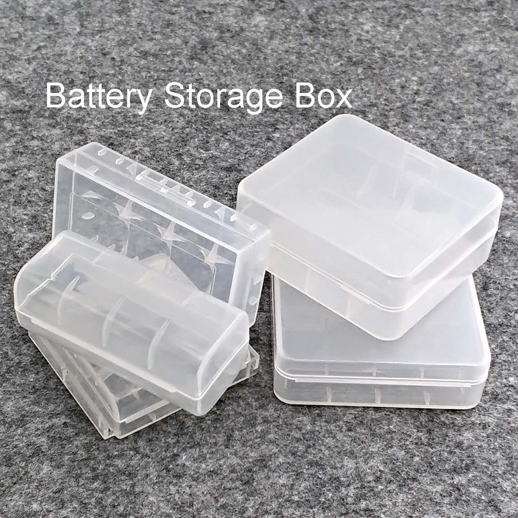 Durable 26650 18650 Battery Storage Box Hard Case Holder For 2/4 18650 ...