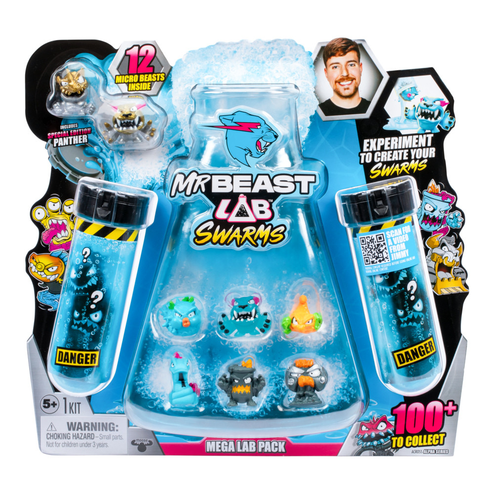 MrBeast Lab Swarms Mega Lab 12 Pack - Asst 1 (Randomly pick) | Shopee ...