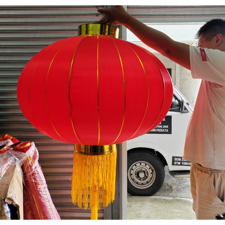 Local** 120cm / 150cm Big Chinese New Year Lantern 1 pair Tanglung For ...