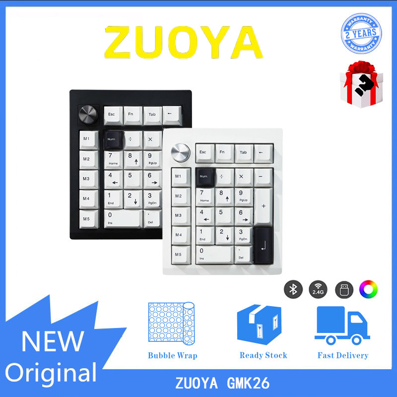 ZUOYA GMK26 three mode digital gadget keyboard | Shopee Malaysia