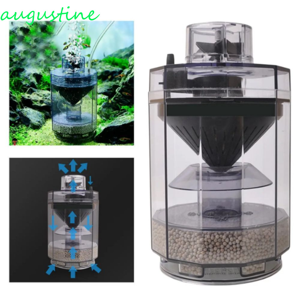 AUGUSTINE Fish Poop Collector, Automatic Single/Three Bladed Wheel Fish ...