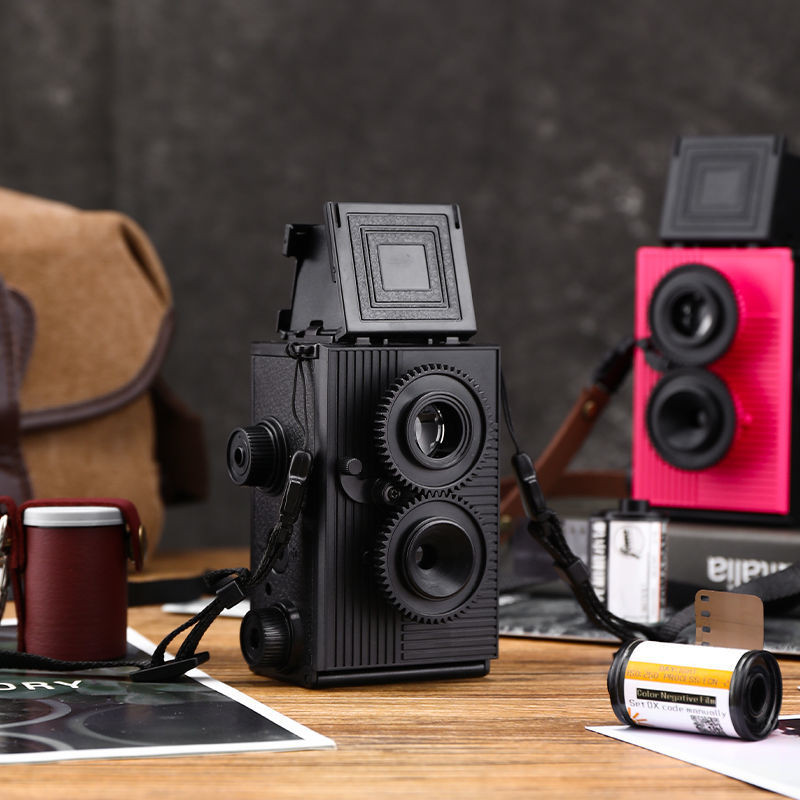 DIY TLR Camera Kit – Retro Double Reflex Camera for 135mm Film ...