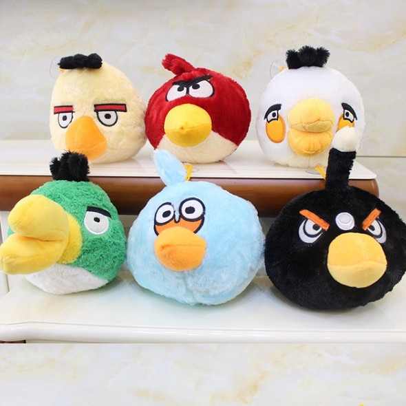 Mainan Mewah Angry Birds Catapult Bird Doll Bantal Bantal Mesyuarat ...