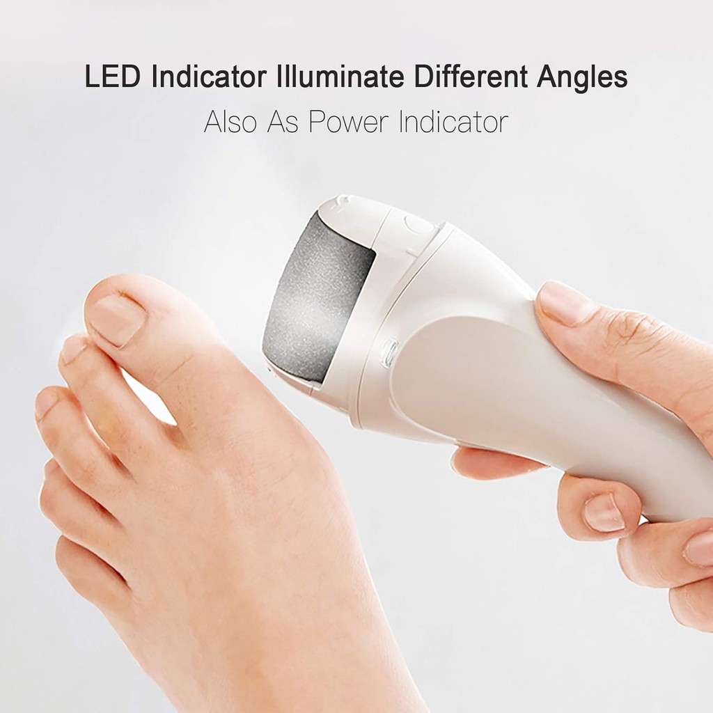 Electric foot scab remover rechargeable, portable foot repair tool ...