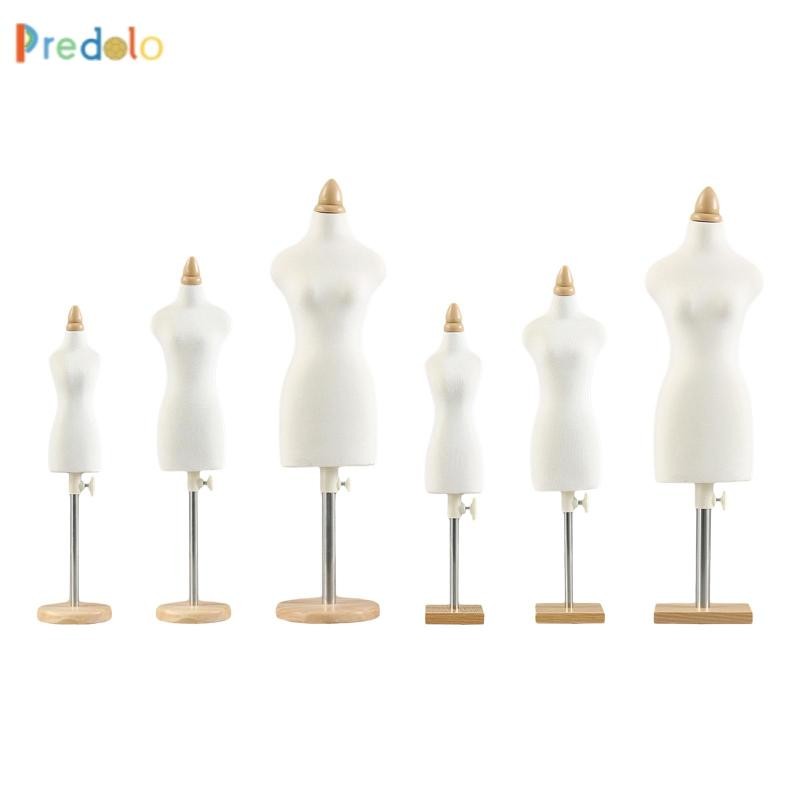 predolo Doll Mannequin Torso Stand Costume Jewelry Display Mini Tailor ...