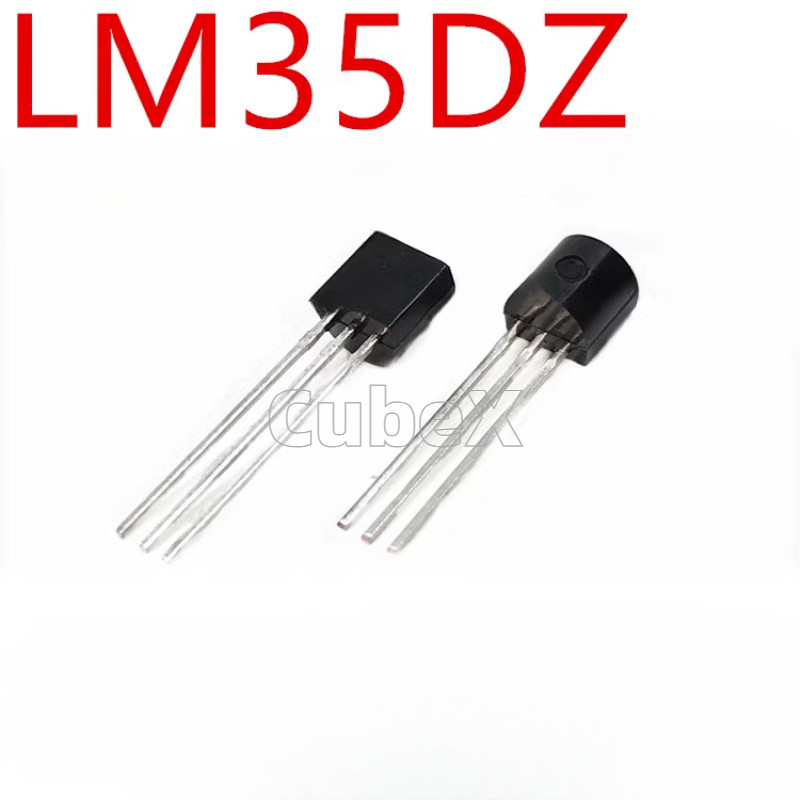 1/2Pcs Original LM35DZ Precision Temperature Sensor TO-92 High-Accuracy Measurement LM35 ...