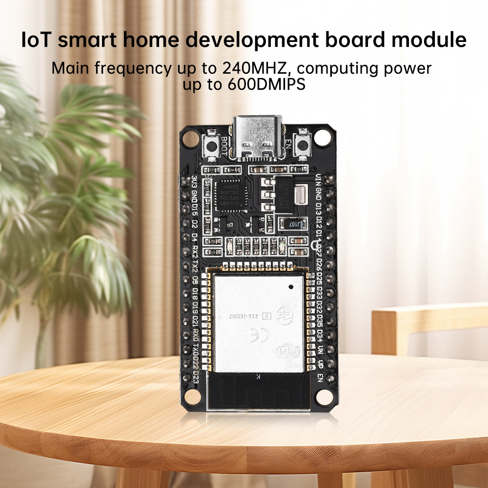 DIYMORE CP2102/FT232 ESP32S ESP32 ESP-WROOM-32 Development Board 2.4GHz Dual-Core WiFi Bluetooth ...
