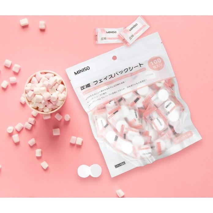 Premium Japanese miniso compressed paper mask (1 tablet) | Shopee Malaysia