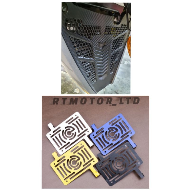 YAMAHA Y16ZR Y16 ENGINE COVER RADIATOR COVER COOLANT NET PENUTUP ENJIN ...
