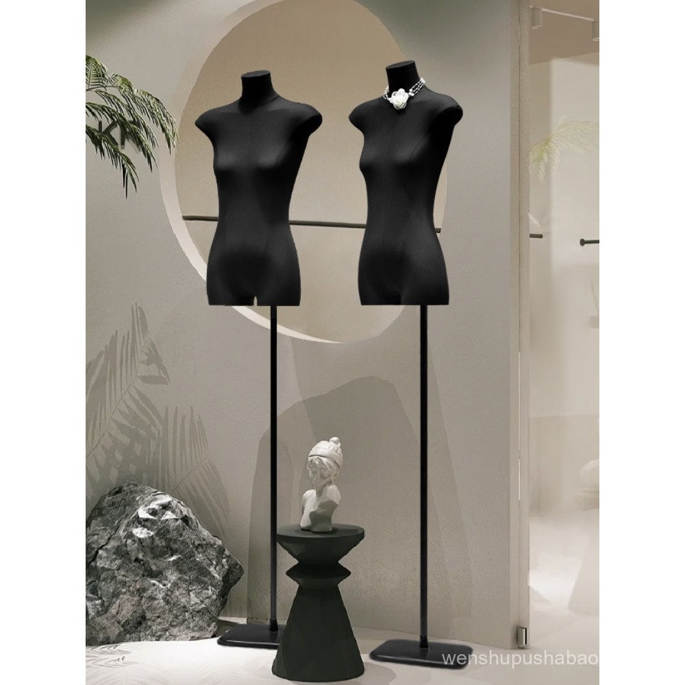 Black Flat Body Model Props Flat Chest Korean Version Bust Window ...