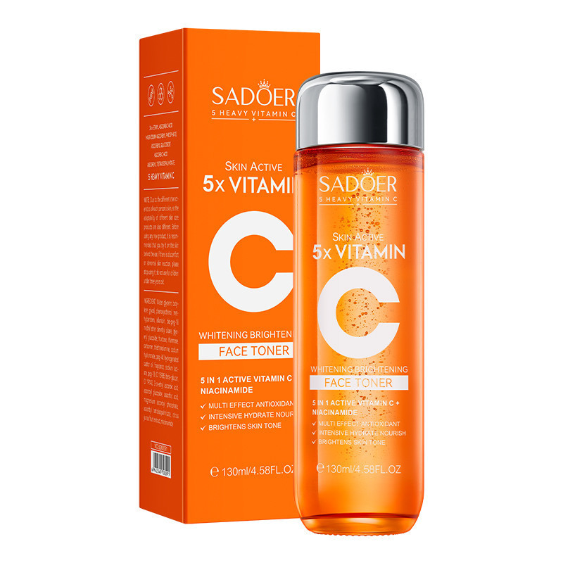 ROREC SADOER 5 Heavy Vitamin C Whitening Brightening Face Toner Niacinamide Intensive Hydrate ...