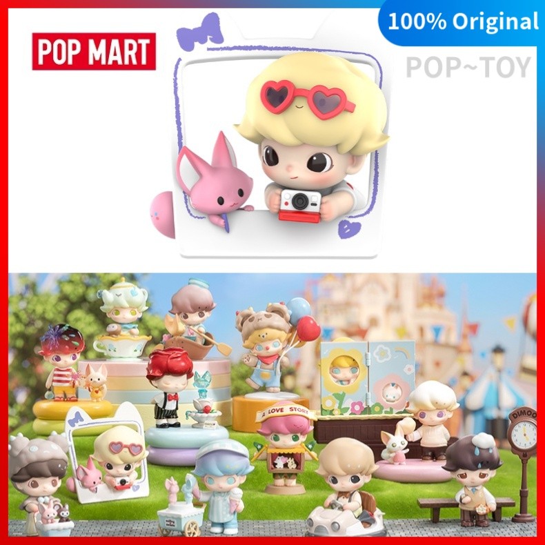 POPMART Dimoo Dating Series Figures Cute Figures POP MART Official [100 ...