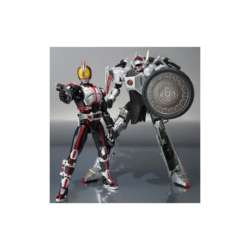 S.H.Figuarts Kamen Rider 555 Auto Vajin & Kamen Rider Faiz Set Figure ...